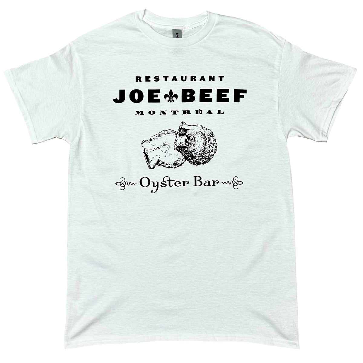 Joe Beef Oyster Bar Tee Blanc